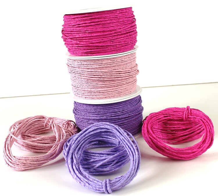 5m 100m Paper Covered Craft / Florist Wire 2 mm - 18 Different Colours ...