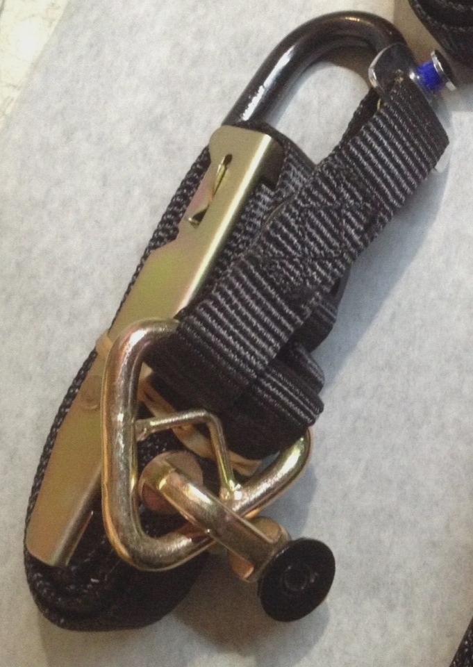 QSTRAINT WHEELCHAIR TIEDOWN ANCHOR STRAPS KIT M-203-L30 MANUAL L-TRACK ...