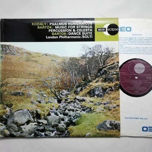 Decca Eclipse LP ECS 533: Kodály / Bartók / Georg Solti / LPO | eBay