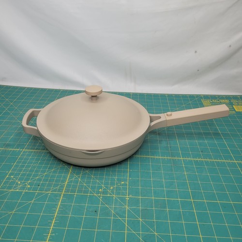 Our Place Ceramic Nonstick Always Pan Steam Beige 2.6 QT 10.5" with Lid ...