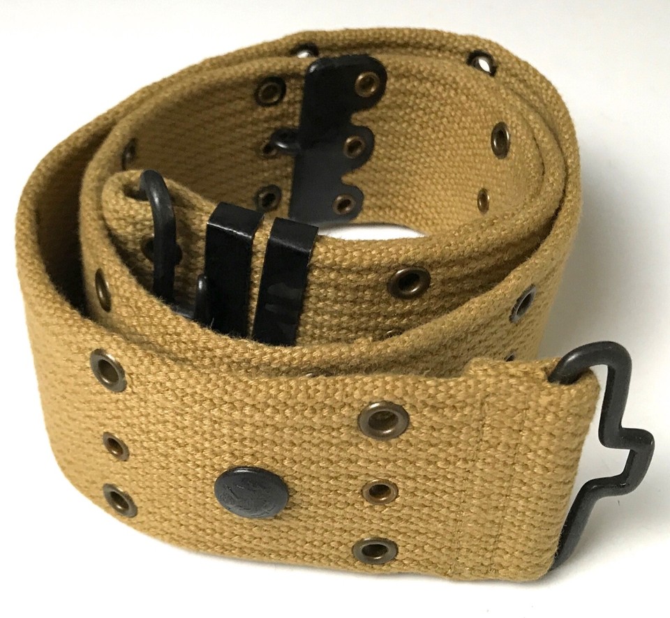 WWI WWII US M1910 .45 AMMO COMBAT FIELD EQUIPMENT PISTOL BELT-EAGLE ...