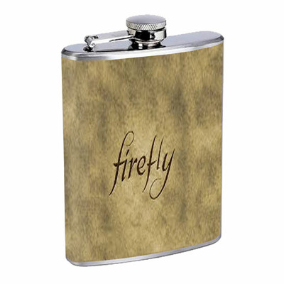 Fireflies D4 Flask 8oz Stainless Steel Hip Drinking Whiskey Insect Glow ...