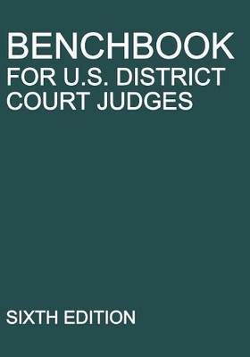 Benchbook for U.S. District Court Judges (Tascabile) | eBay