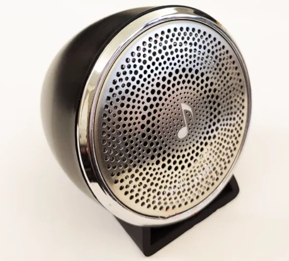 Chrome & Black Tweeter Pods ABS & Steel Housing Mounting Hardware Size ...
