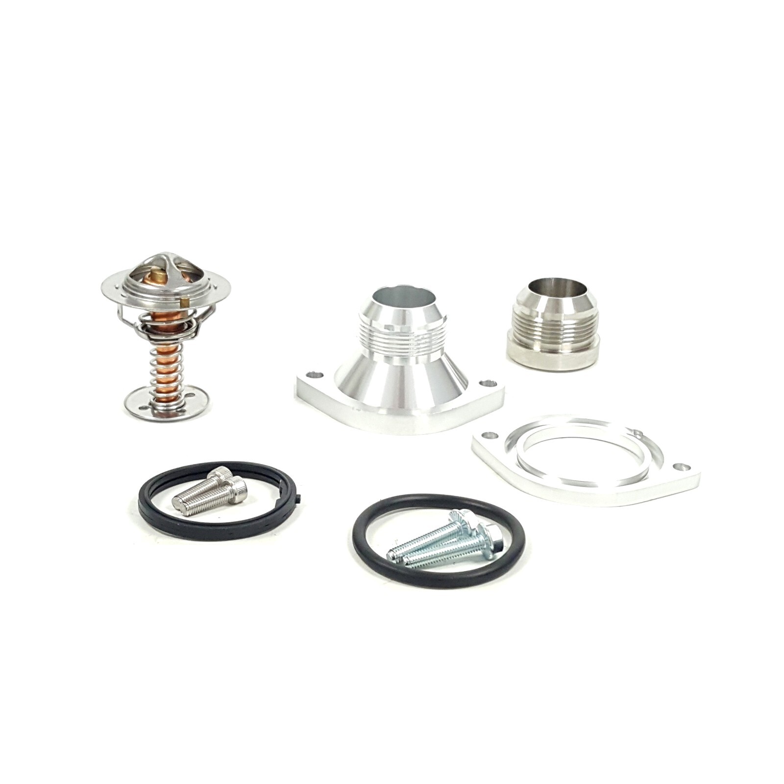 Water Pump Adapter 20AN+160 Fahrenheit degree Thermostat For LS1 LS2 LS3 LS7 LS9 | eBay