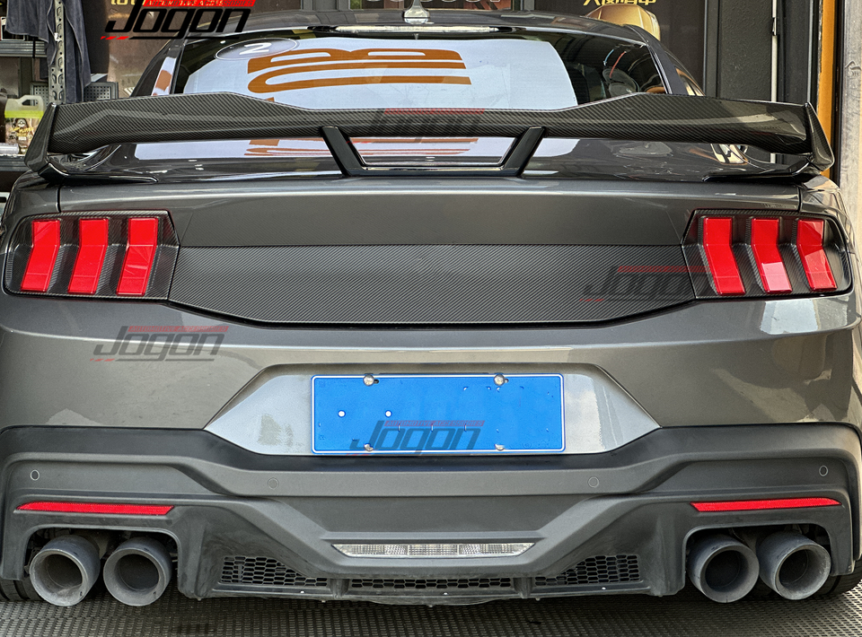 Real Carbon For Ford Mustang S650 Dark Horse 2024-25 Rear HP Spoiler ...