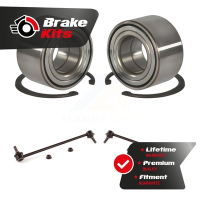 Front Wheel Bearing & Link Kit For 2005-2012 Ford Escape 2005-2011 ...