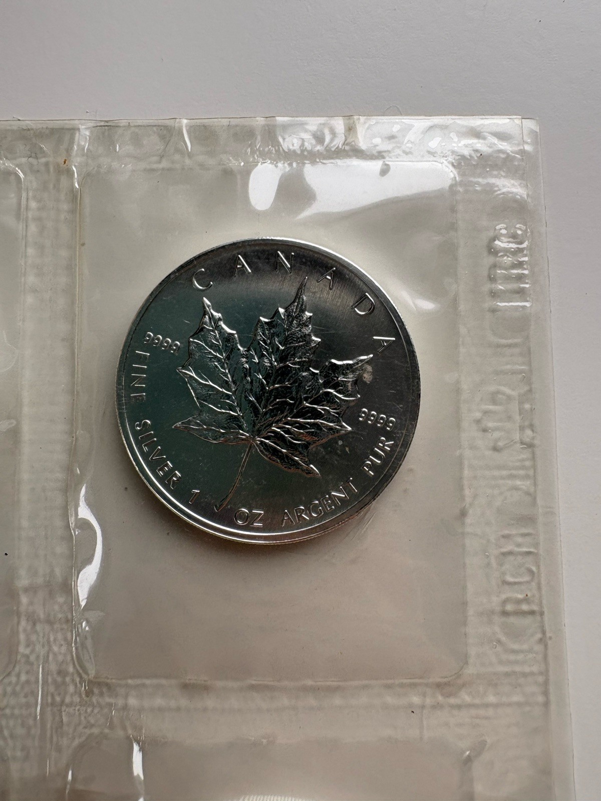 2006 Canada Royal Canadian Mint 1 oz .9999 Silver Maple $5 - Sealed RCM ...