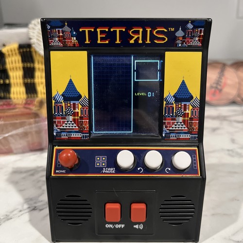 TETRIS Mini Arcade Game Classic Arcade Electronic Video Handheld Game ...
