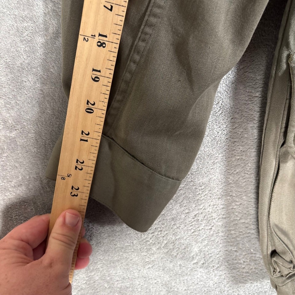 Vintage '81 French Army F2 Field Jacket Men Size S Olive Green Utility ...