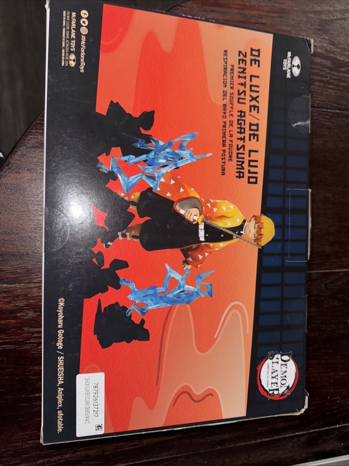 Demon Slayer- DELUXE ZENITSU AGATSUMA 2023 McFarlane Thunder Breathing ...