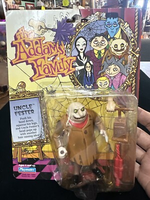 The Addams Family Uncle Fester 1992 Action Figure Playmates Sealed | eBay