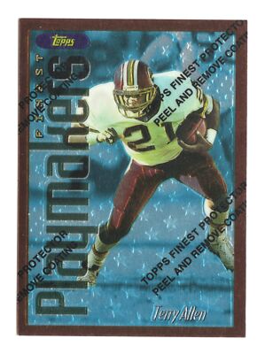 1996 Finest 202 Terry Allen Washington Redskins Card | eBay