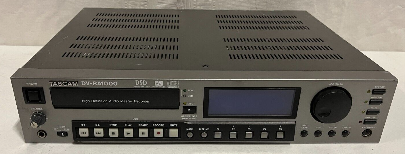 Tascam DV-RA1000 High-Resolution DVD Master Recorder | eBay