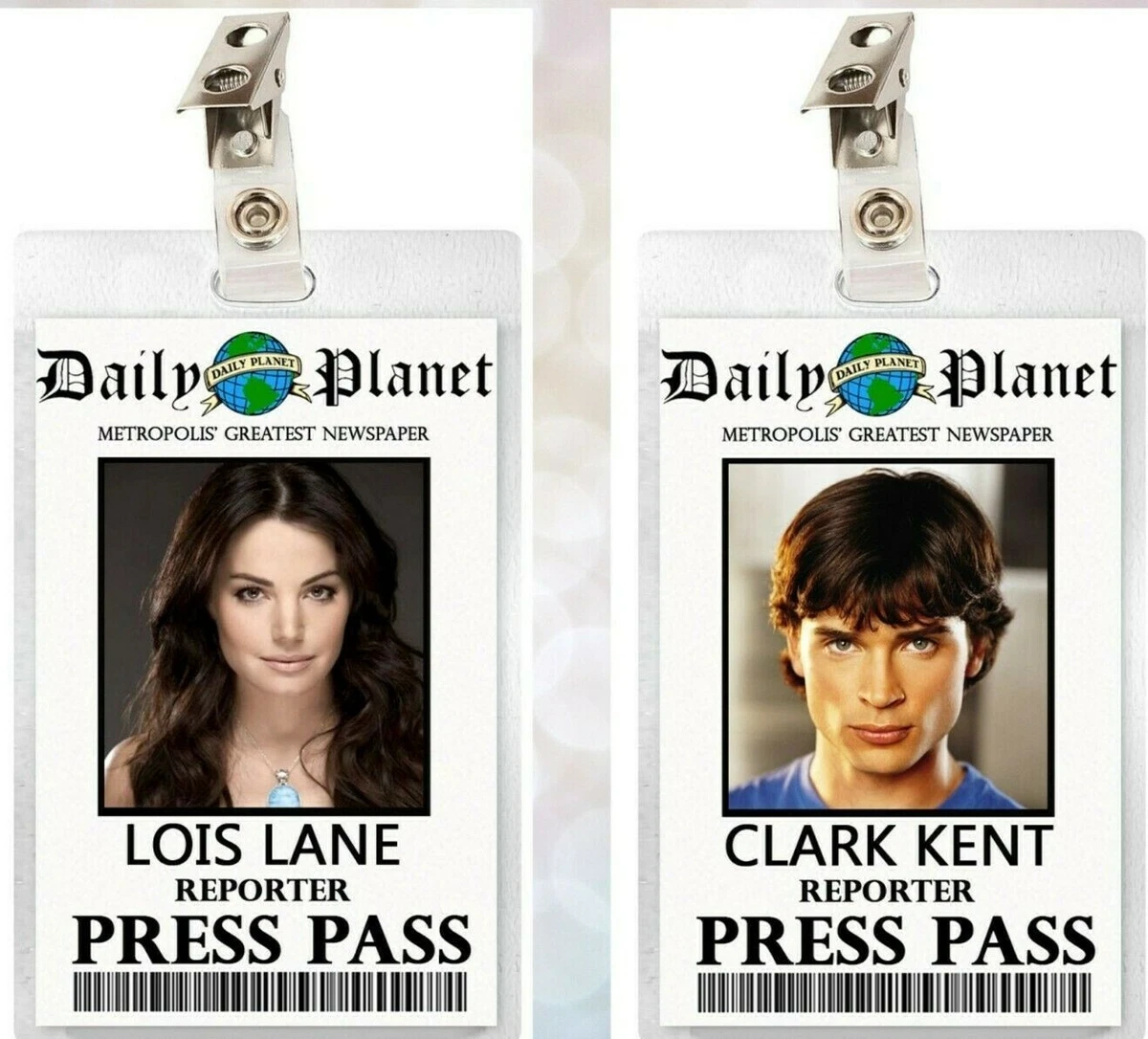Clark Kent Press Pass