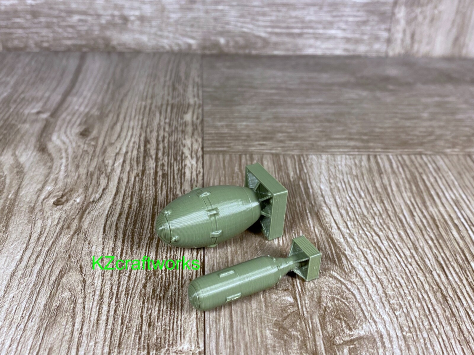 HO 1/87 Fat Man & Little Boy Atom Bomb Models 3D Printed - WW2 US ...