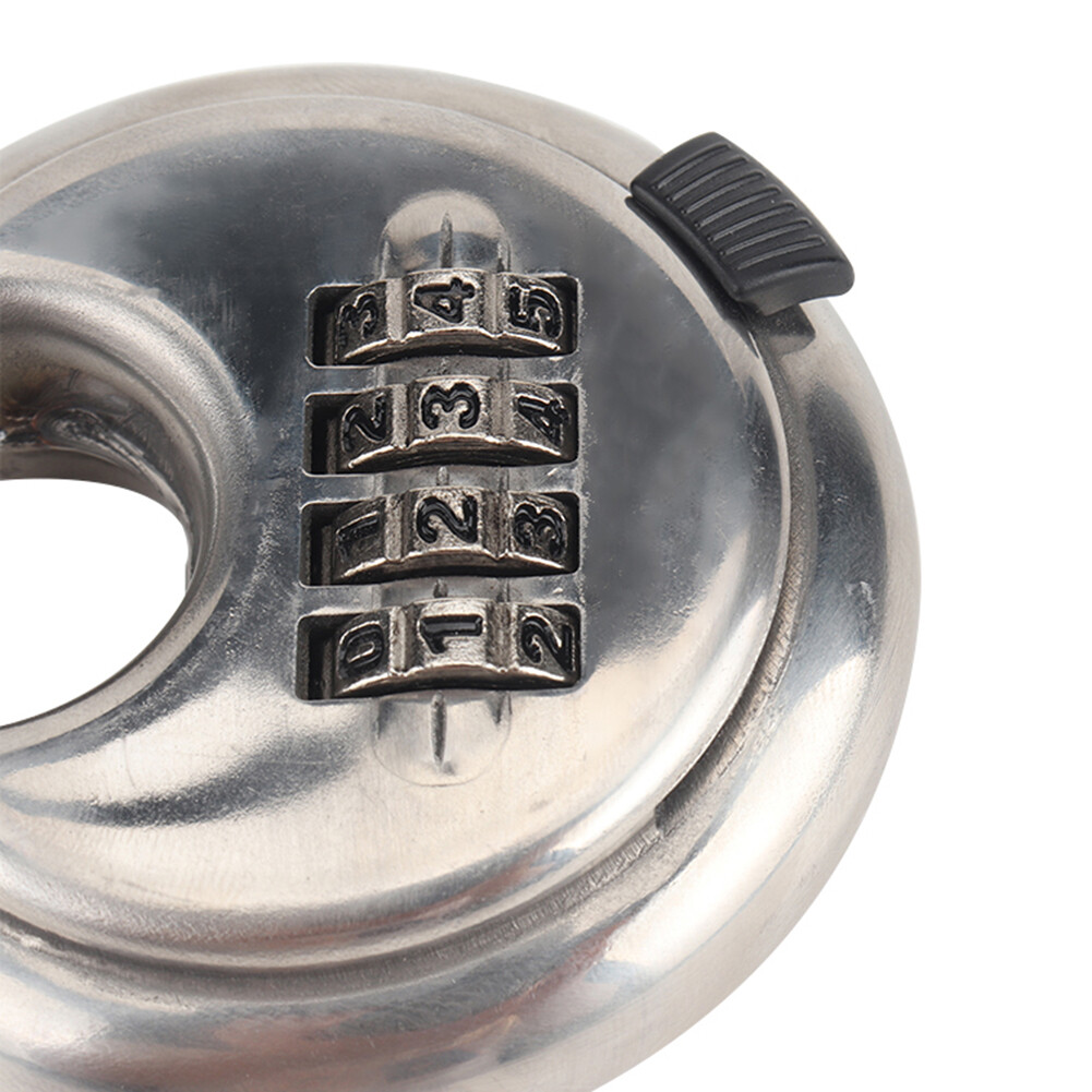 4 Digit Combination Discus Padlock 70mm Stainless Steel Keyless Gate 4-digit-combination-discus-padlock-70mm-stainless-steel-keyless-gate