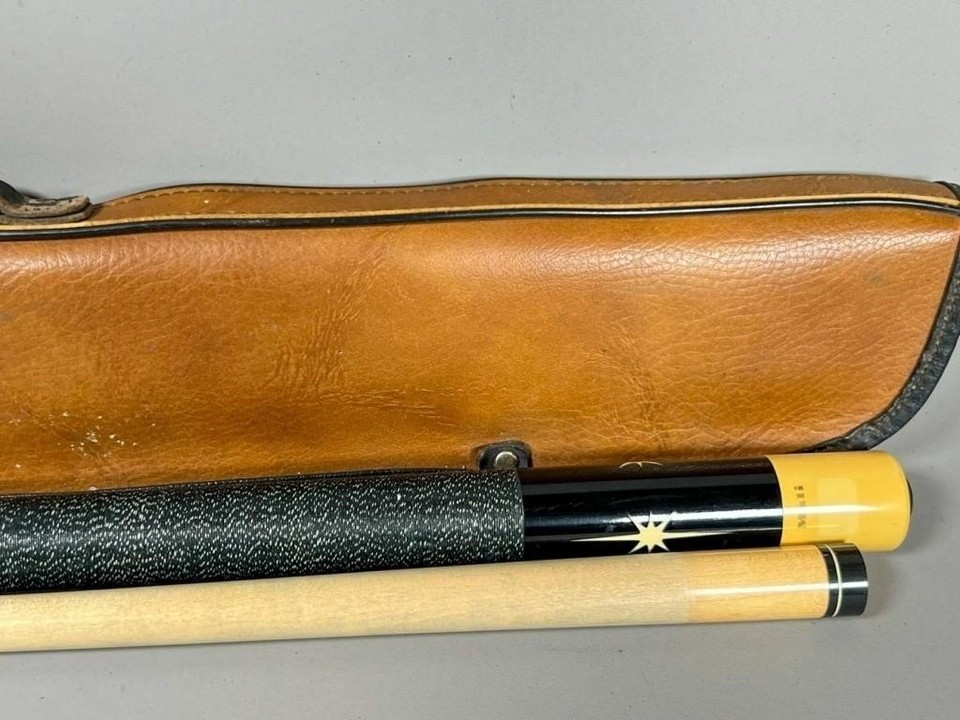 Vintage Mali Pool Cue 18 oz 58" Two-Piece w Case READ | eBay