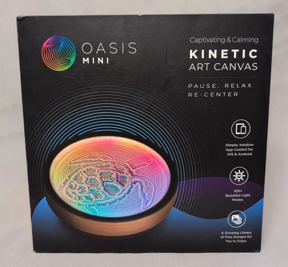 Oasis Mini Kinetic Sand Art Canvas - Works! FAST SHIP | eBay