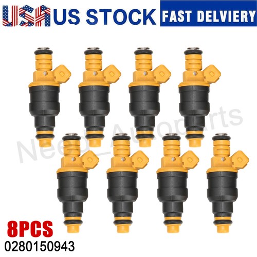 8*Upgrade Fuel Injectors For Ford F150 F250 F350 4.6L 5.0L 5.4L 5.8L ...