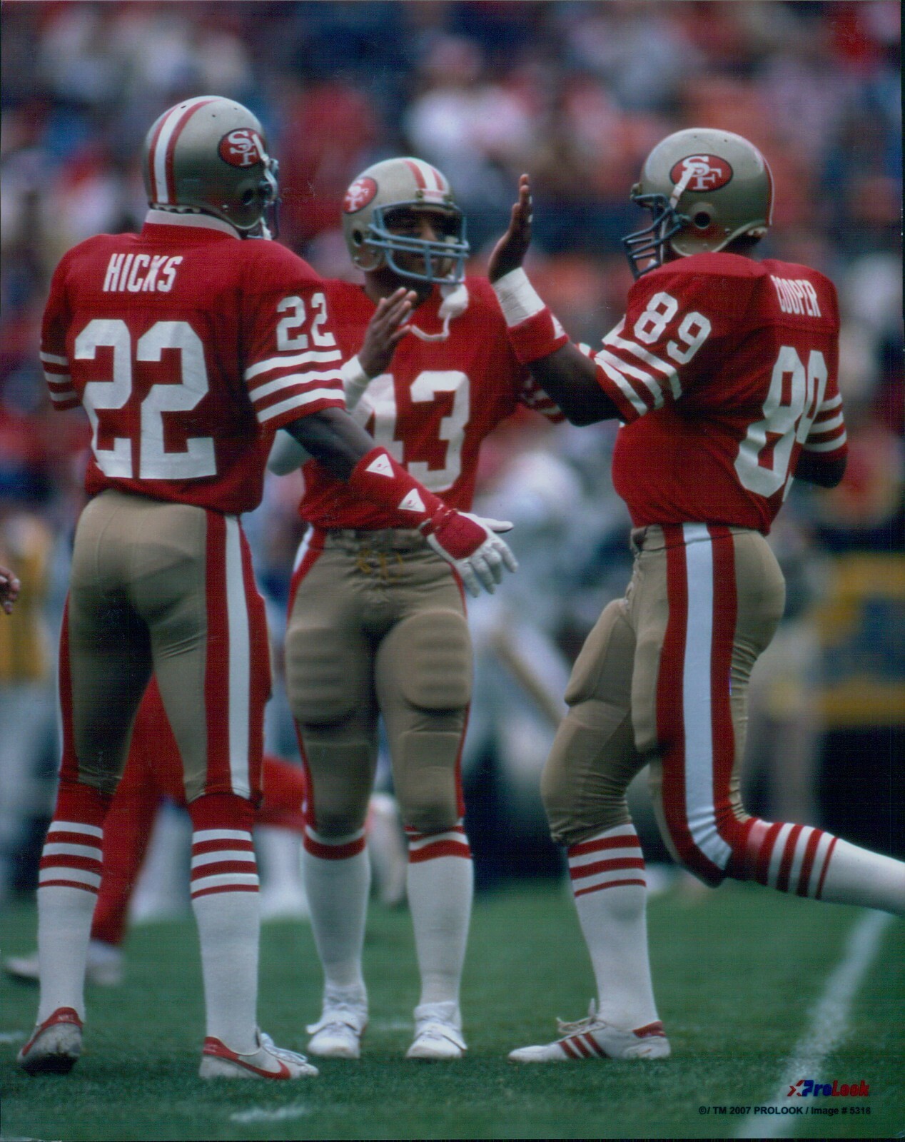 San Francisco 49ers Dana McLemore Hicks, Cooper Unsigned Glossy 8x10 ...