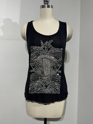 3500$ BALMAIN SEQUIN EMBELLISHED TOP VINTAGE SIZE SMALL MEDIUM | eBay