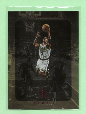 RON MERCER - 1997-98 SP Authentic "Rookie" - #7 - Celtics - Comb ...