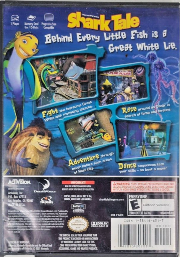 DreamWorks' Shark Tale (Nintendo GameCube, 2004) 47875807013| eBay
