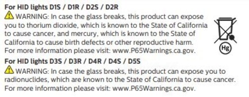 Headlight Bulb-Standard - Single Commercial Pack Philips D3SC1 | eBay