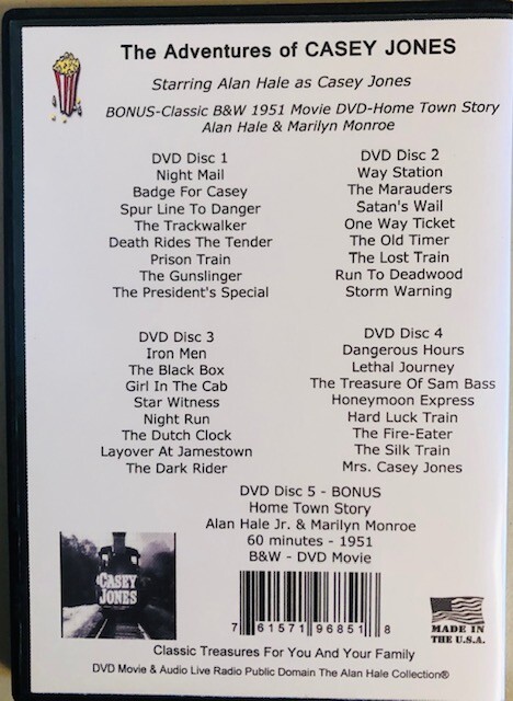 CASEY JONES TV SHOW - COMPLETE ALL 32 EPISODES - SEALED - Great Gift ...