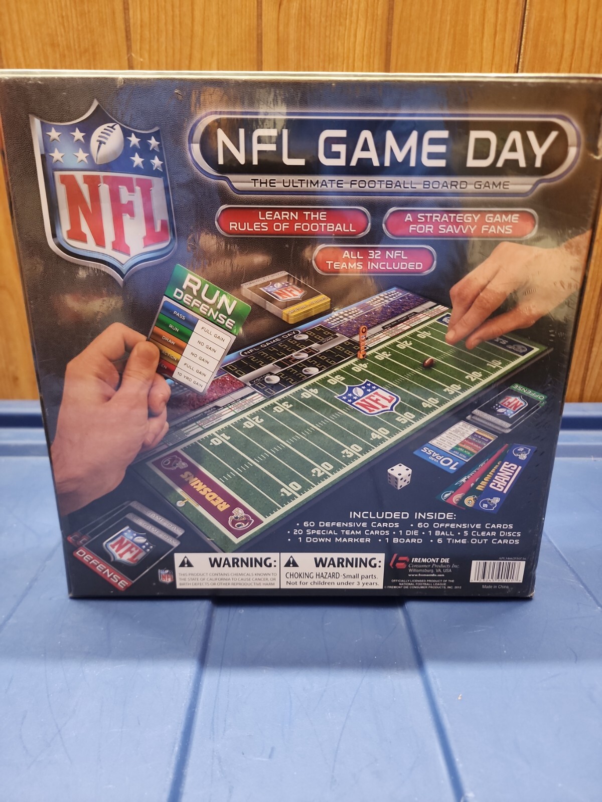 Fremont+Die+NFL+Game+Day+Football+Board+Games for sale online | eBay
