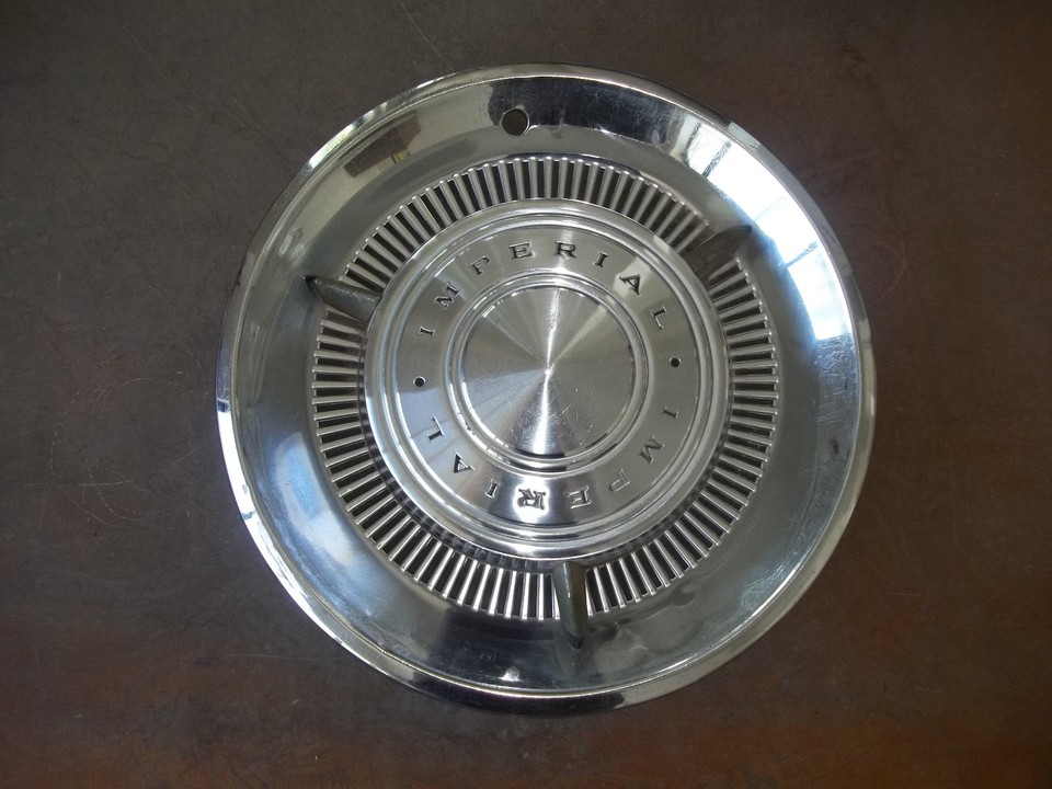 1960 60 Chrysler Imperial Hubcap Rim Wheel Cover Hub Cap 15" OEM USED ...