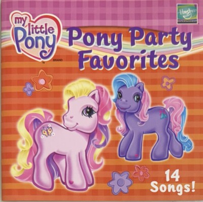MY LITTLE PONY - My Little Pony Party Favorites (CD, 2004 Hasbro) | eBay