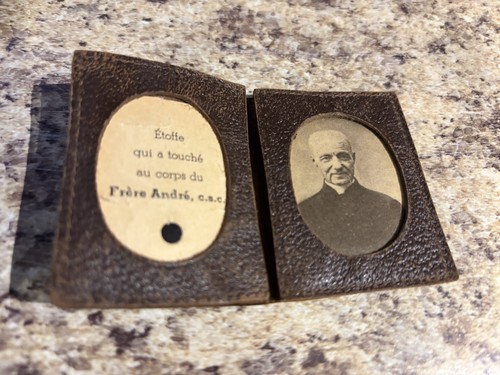 Vintage Father Andre Canadian Saint, Catholicism Bust & Scapula Style ...