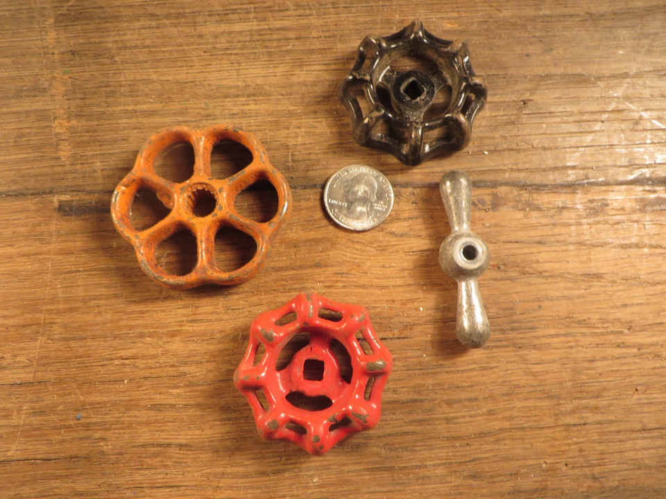 Lot 20 Vintage Water Faucet / Steam Valve Handles / Knobs Steampunk ...