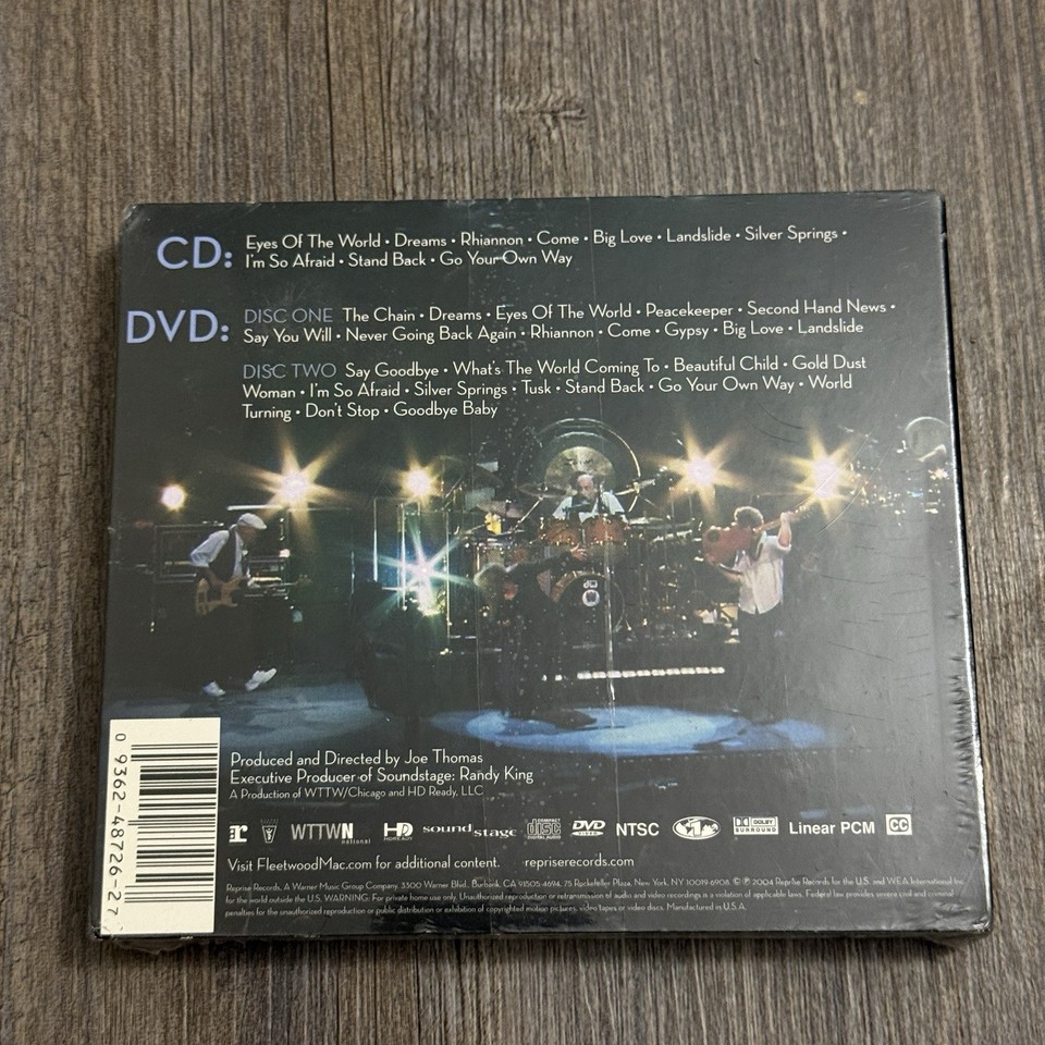Fleetwood Mac - Live in Boston [2 DVD + 1 CD] Reprise 2004 Sealed ...