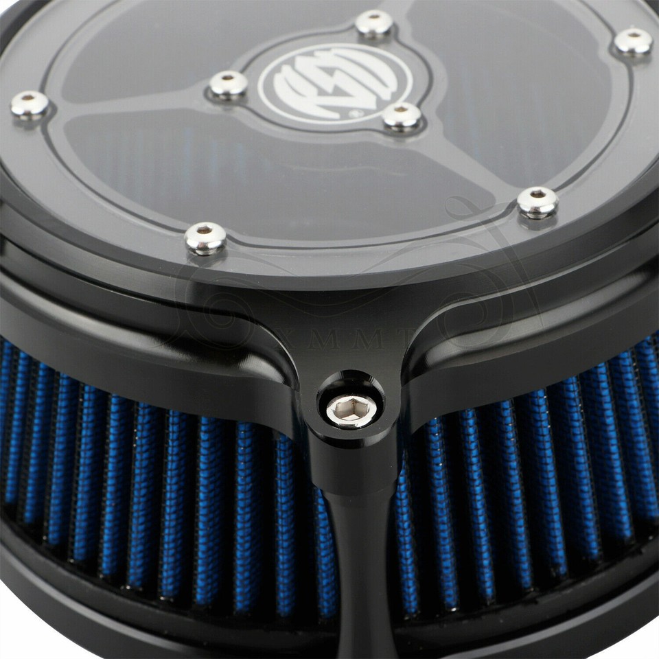 Air Cleaner Intake Turbine Filter For Harley Street Glide Road King ...