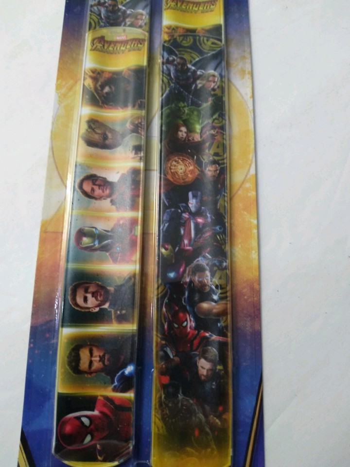 Avengers Slap Rulers Bracelets 4 Pack New Birthday Party Favor | eBay