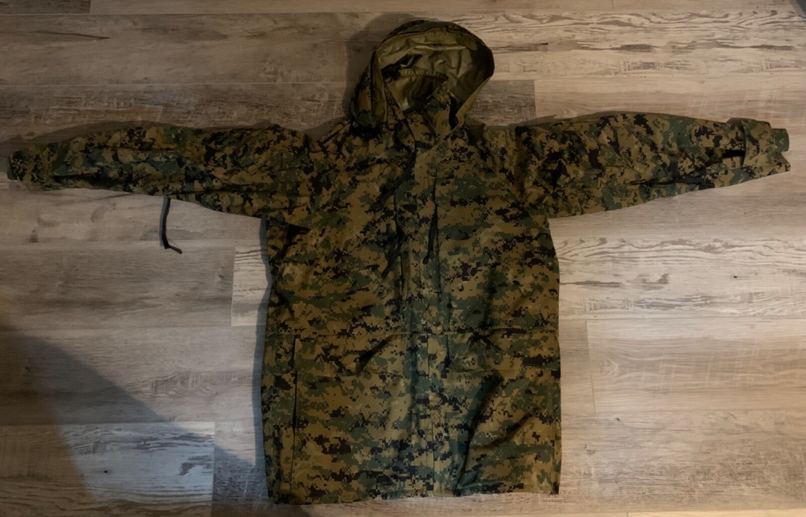 Parka All Purpose Environmental Camouflage Gore-Tex MARINE CORPS Medium ...