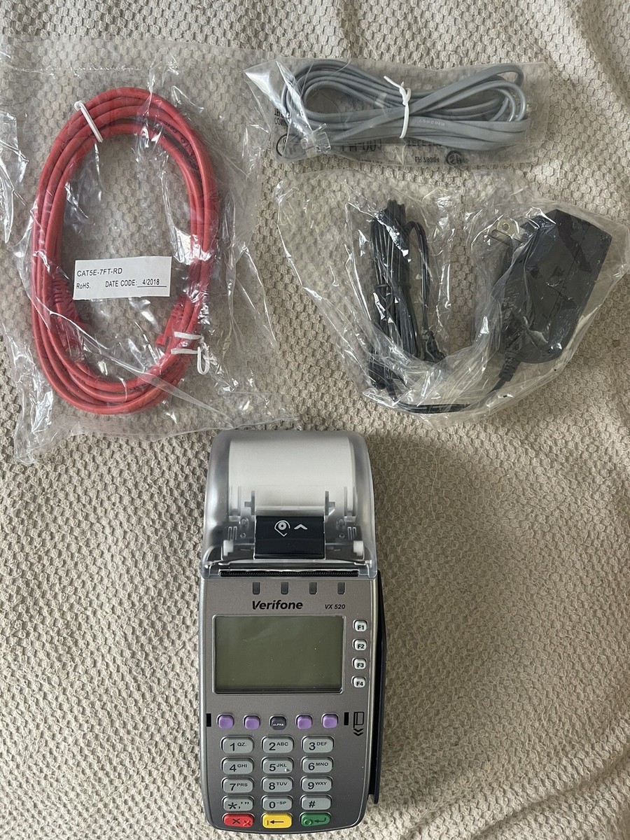 Vx 520 Credit Card Machine Credit Card POS Terminal Stand For VeriFone