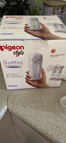 Pigeon Go Mini Electric Portable Double Breastfeeding Breast Pump ...