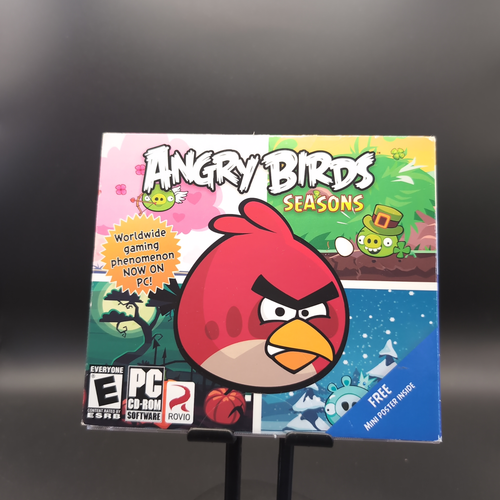 Angry Birds Seasons (PC Game) - Disc with Manual & Cover Art - Complete ...