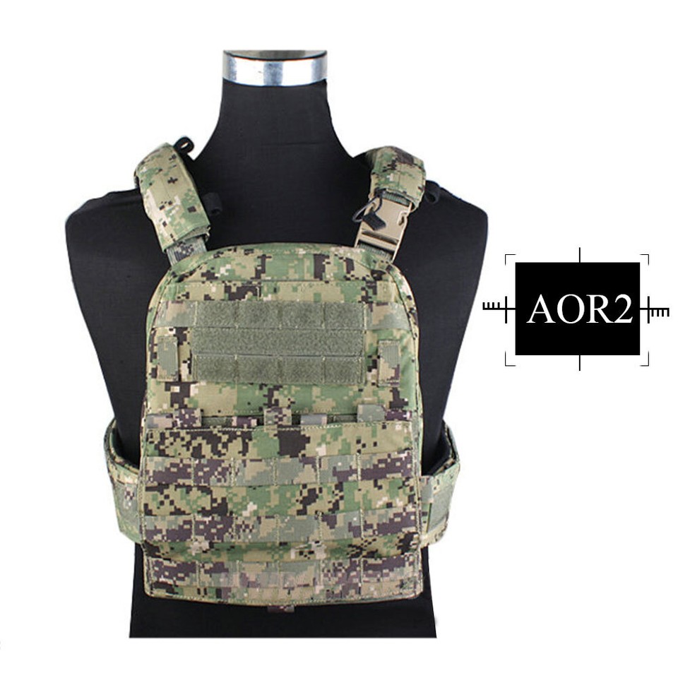 Emerson Tactical AVS Adaptive Vest Heavy Military Molle Airsoft Plate ...
