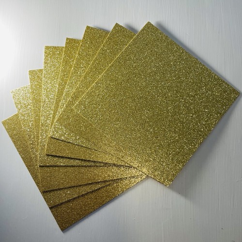 Stampin’ Up! GOLD ADHESIVE-BACKED GLIMMER PAPER 8 Sheets 6x6 Die-cut ...