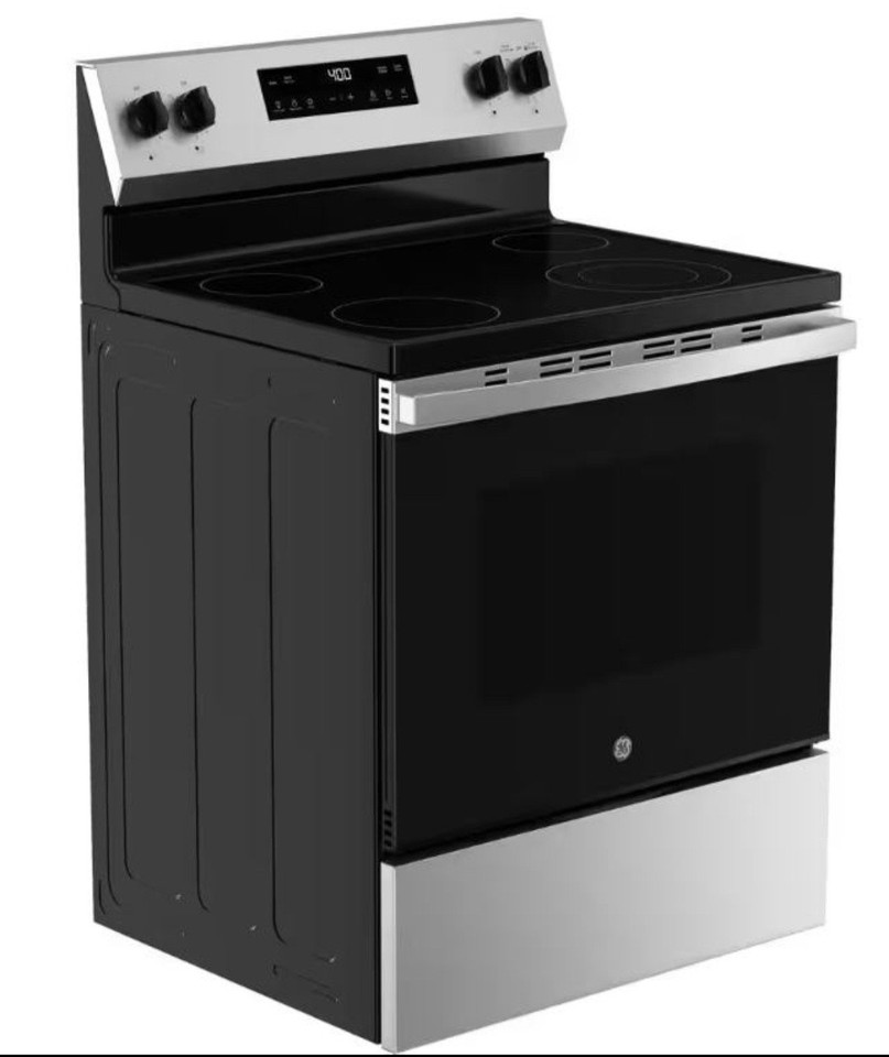 GE GRF400SVSS 30" Stainless Freestanding 4 Element Electric Range New ...