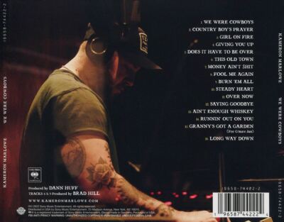 KAMERON MARLOWE WE WERE COWBOYS NEW CD 196587442224| eBay