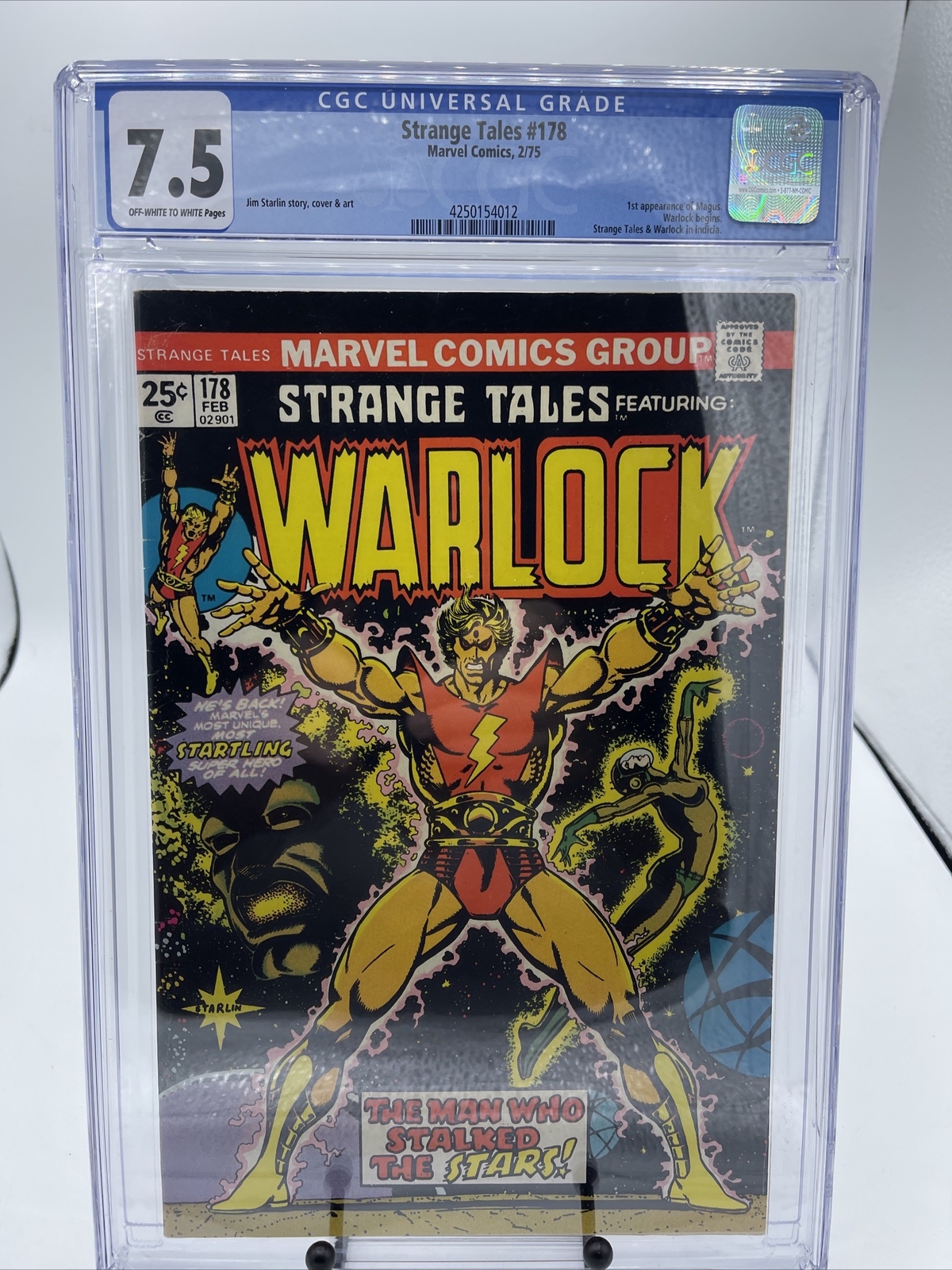Strange Tales #178 CGC 7.5 1st Appearance Magus, Marvel 1975 | eBay