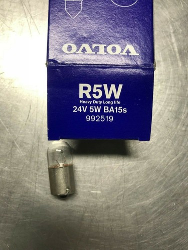 992519 GENUINE Volvo R5W BULB 24V 5W BA15s QTY of 2 Bulbs VOE992519 | eBay