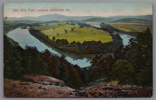 Postcard PA View From Point Lookout Reading Pennsylvania C11 | eBay