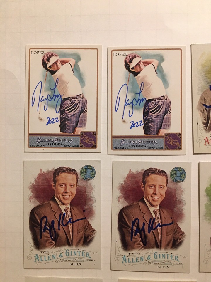 Pick Your Topps Allen & and Ginter Non-Sport/Baseball Signed Auto ...